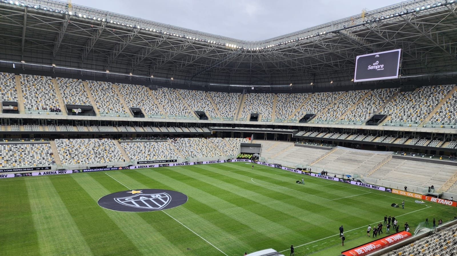 "Não é a ideal": Arena MRV volta a pauta de debates nesse último dia do ...